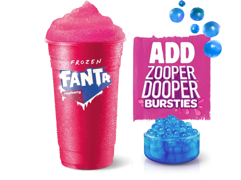 FROZEN FANTA® RASPBERRY